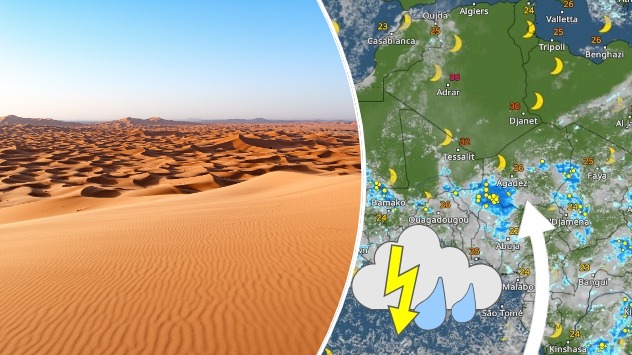 Rare rainfall event in Sahara Desert – Weather News