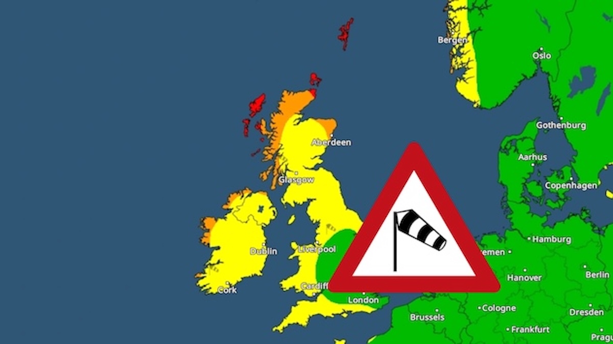 Wind warnings across the UK and Ireland – Weather News