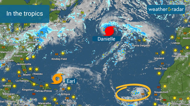Tropical Update: Danielle, Earl, disturbance, what else? – Weather News