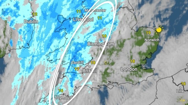 Look at the WeatherRadar: What is a squall line? – Weather News