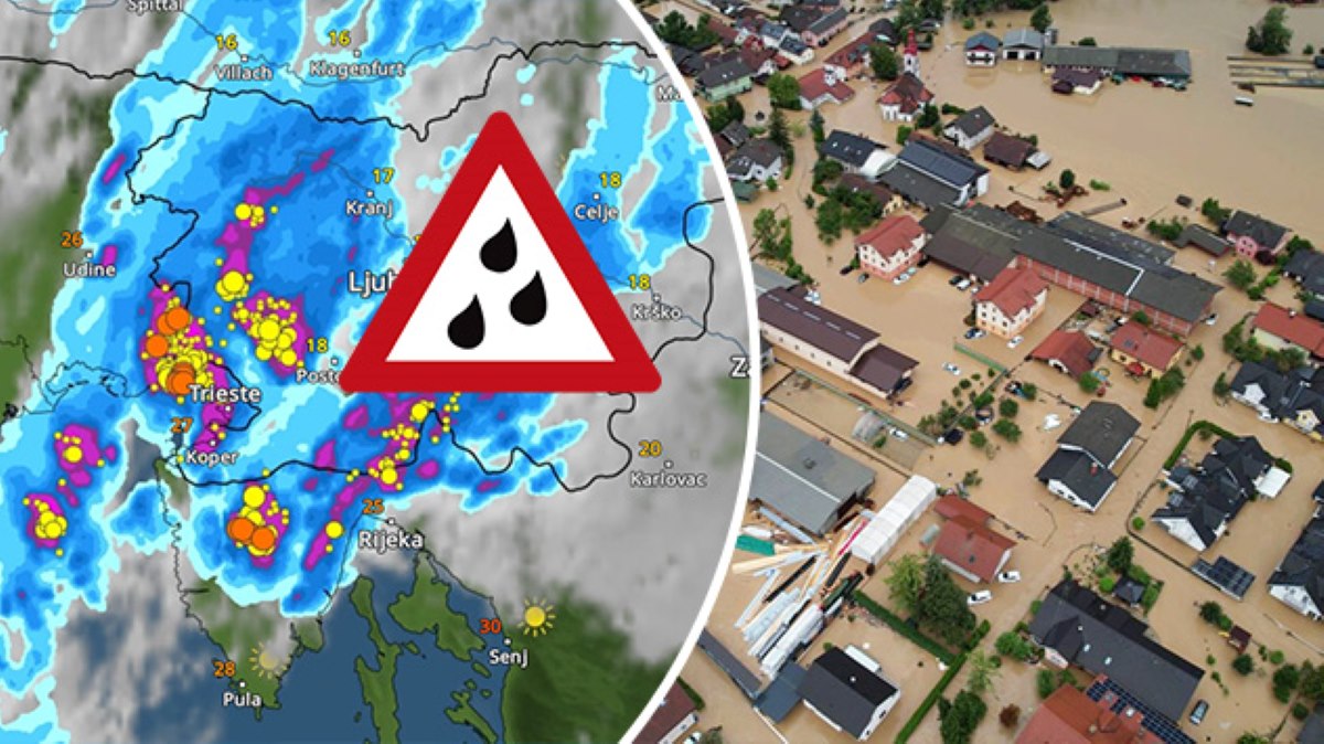 Unprecedented rainfall triggers town-submerging floods in Europe ...