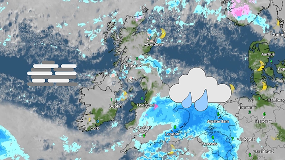 Rain and winds from Storm Conall remain – Weather News