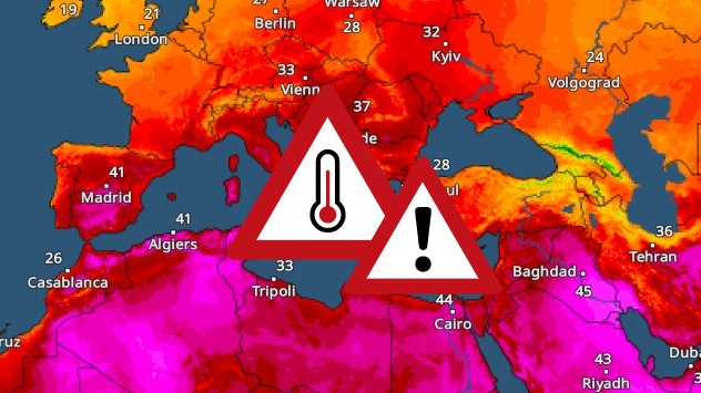Cerberus heatwave: Southern Europe gripped by severe heat – Weather News