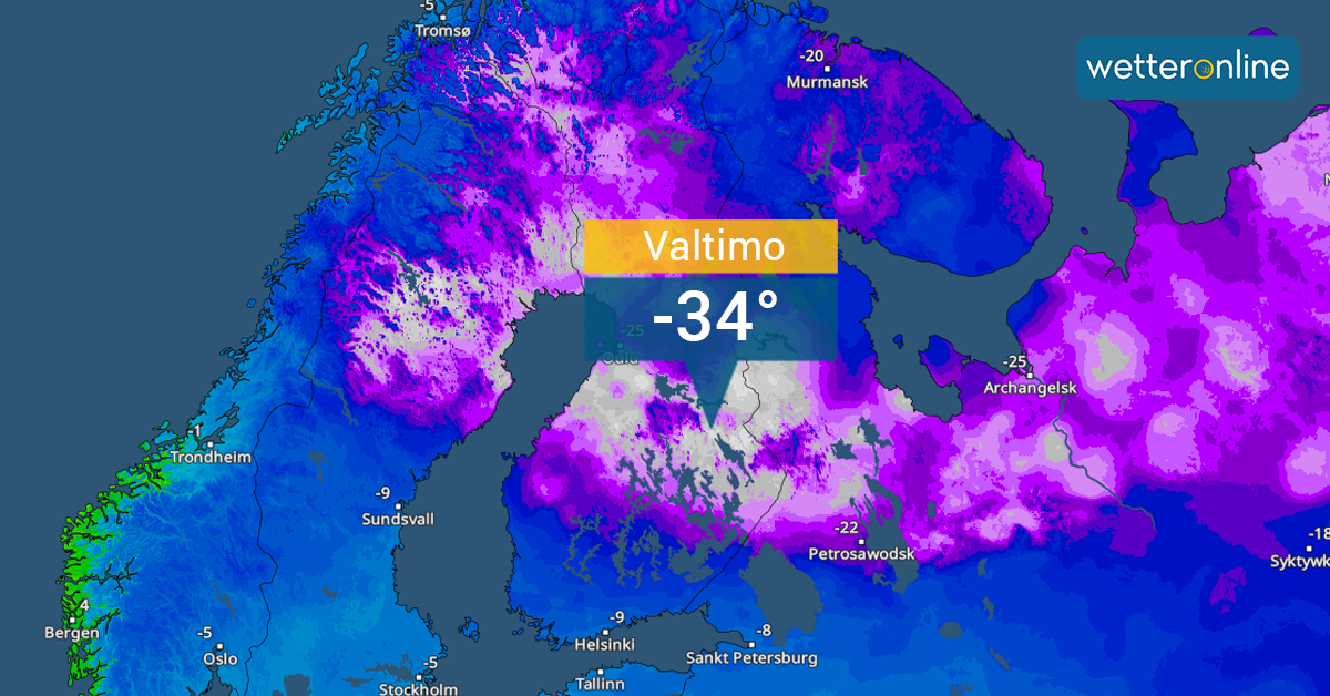Lappland unter minus 30 Grad