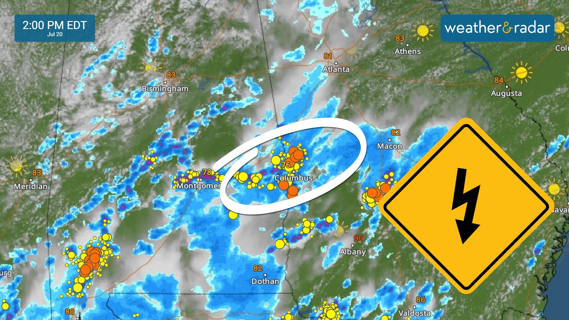 Tragic weather: Lightning strike kills Alabama man – Weather News