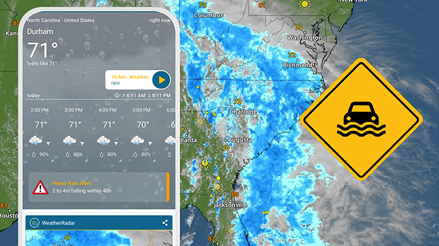 Have you seen them? - Heavy rain alerts active – Weather News