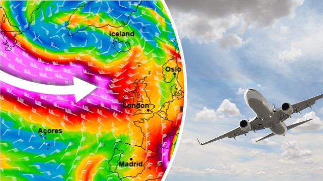 Strong jet stream winds: Flights hit supersonic speed – Weather News