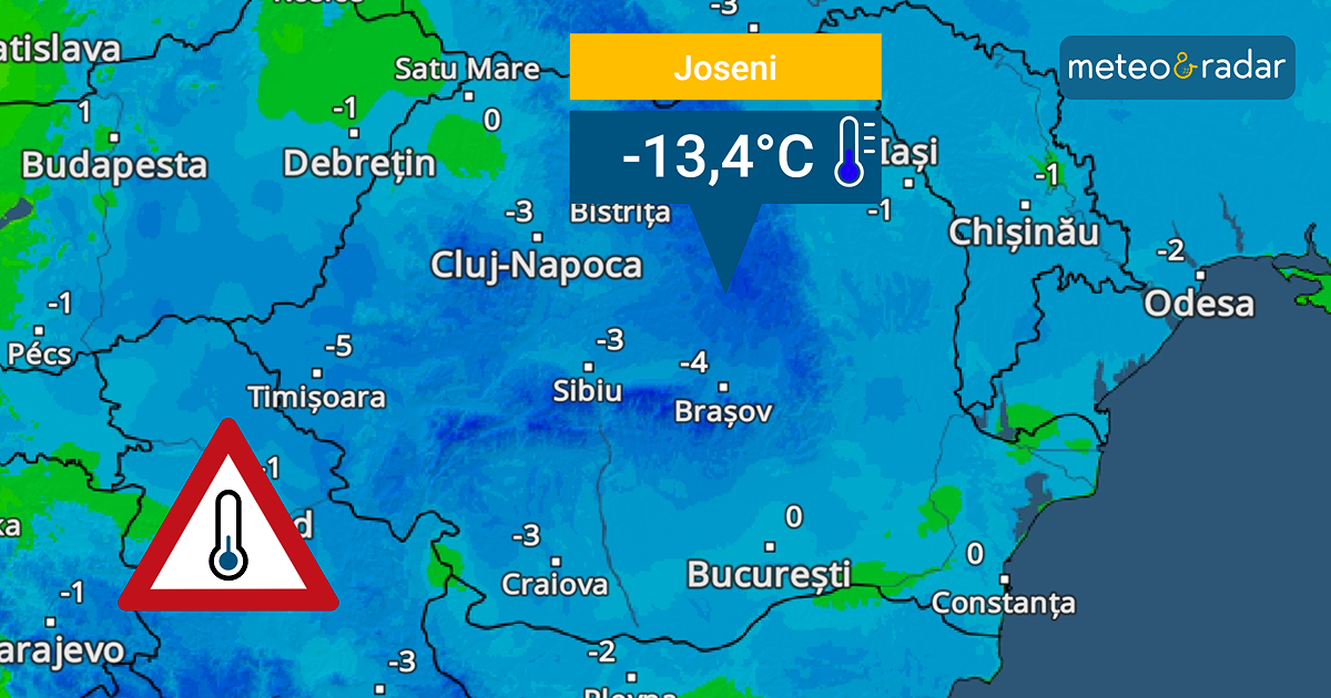 Temperaturi de iarnă: Ger în aprilie, în România - Știri meteo