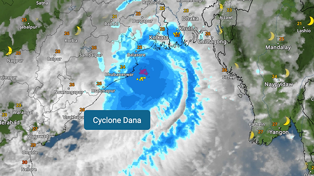 Cyclone Dana makes landfall in India – Weather News