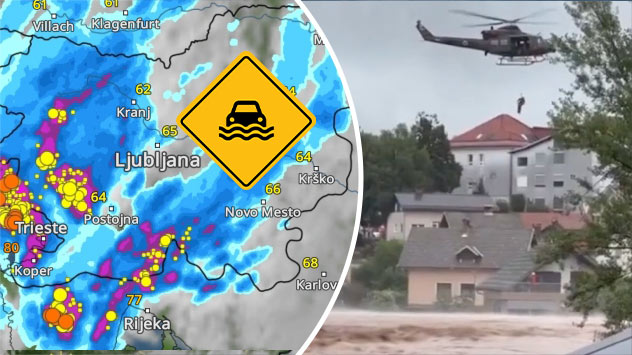 Unprecedented rainfall triggers town-submerging floods in Europe ...