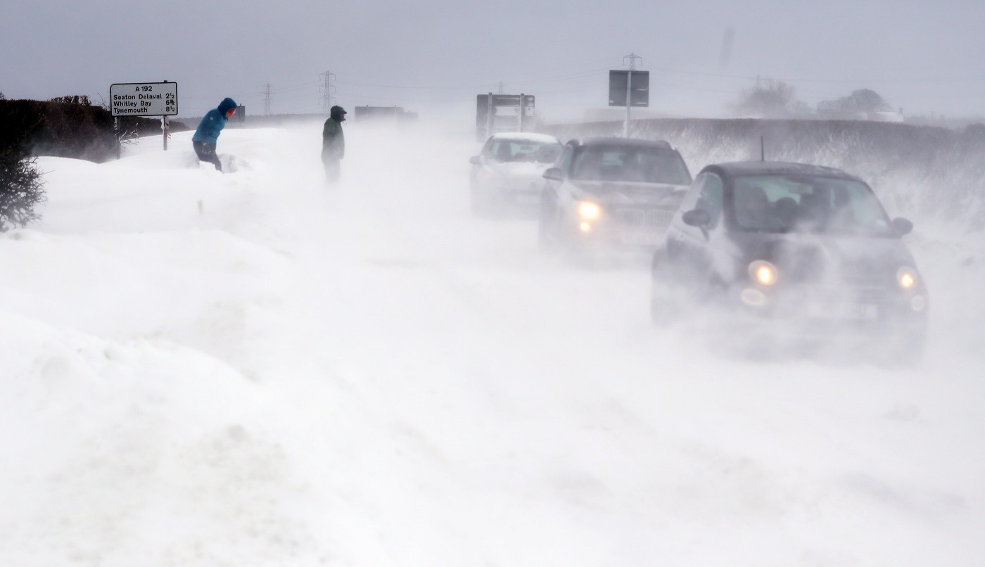 On this day in 2018: Storm Emma joins the Beast from the East – Weather ...