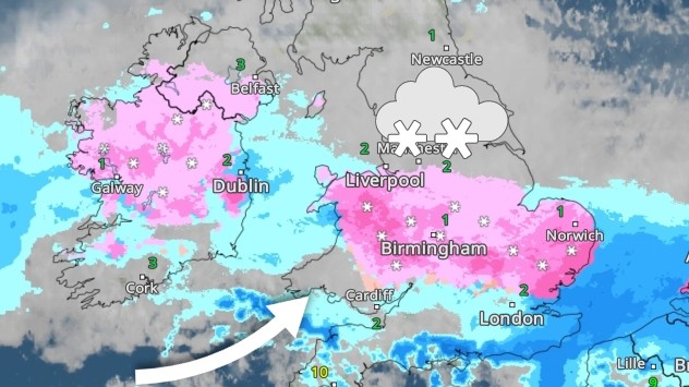 Latest forecast: Where will see snow on Thursday? – Weather News