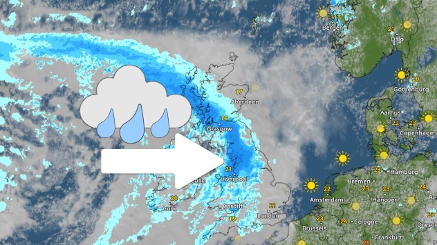 Breakfast brief: Rain and blustery winds push east – Weather News