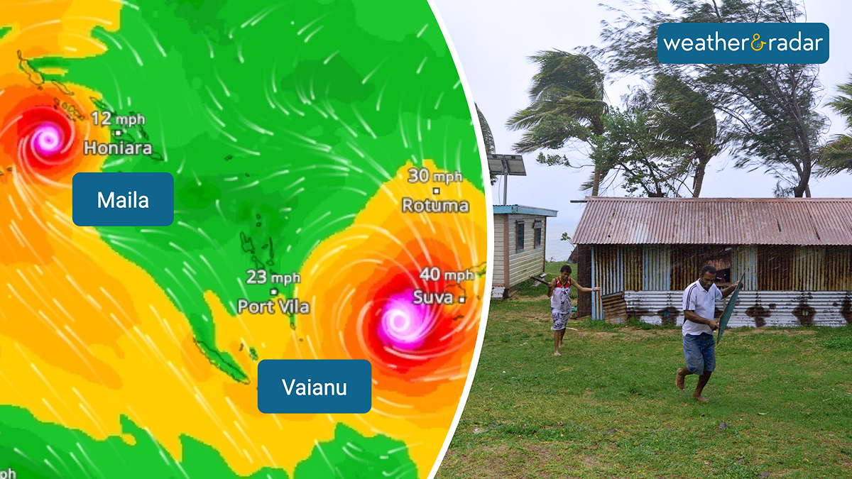 Solomon Islands and Fiji: Cyclones threaten South Pacific islands ...