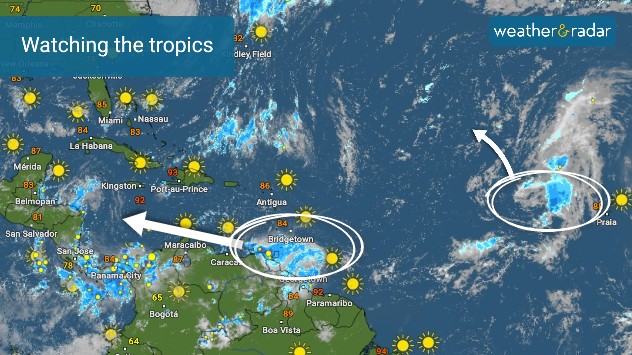 Tropical update: TD 12 & a storm to Central America? – Weather News