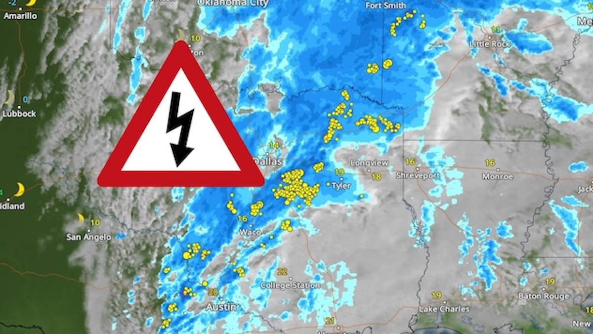 Stretching almost 780 km: Widespread thunderstorm outbreak in U.S ...