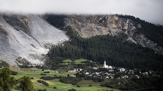 Danger of rock fall: Swiss village prepares for evacuation – Weather News