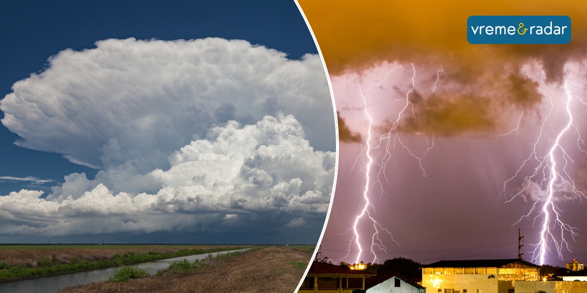 Kumulonimbus – najmoćniji i najopasniji oblak u prirodi. Koje sve pojave donosi? - Vesti o vremenu