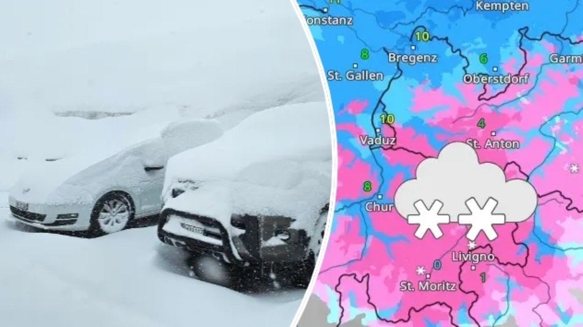 High volumes of snow: Winter returns to the Alps – Weather News