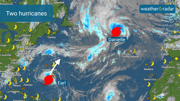 Tropical update: Earl, a major hurricane soon & another weakens ...