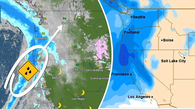 1st round arrives tonight: Trains of Western storms – Weather News
