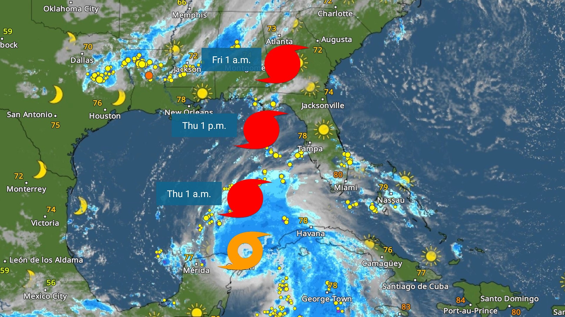 Helene to rapidly strengthen, conditions deteriorate across Florida ...