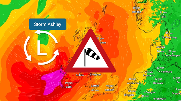 Ashley to bring strong winds & flooding – Weather News
