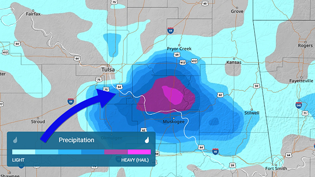 The RainRadar - When it pours, it's purple – Weather News