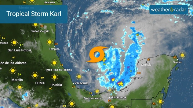 Tropical update: Watching Tropical Storm Karl & a wave – Weather News