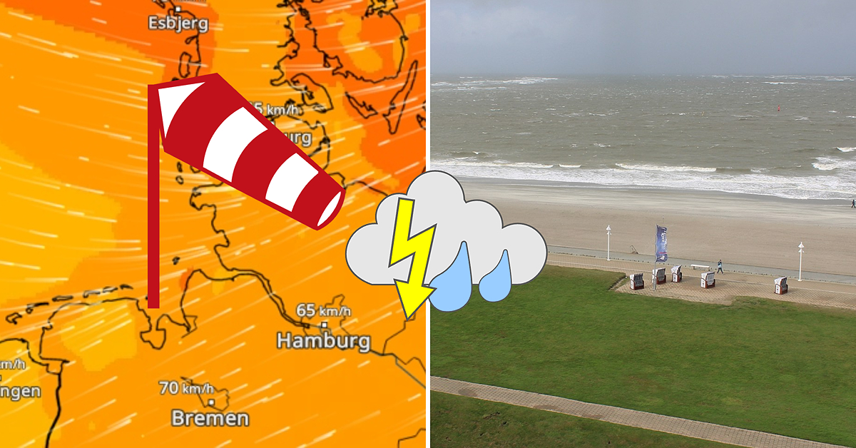 Gewitter mit Starkregen - Im Norden heute noch turbulenter