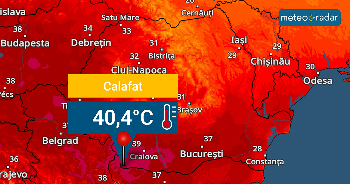 40 de grade în România, pentru prima dată în 2025 - Știri meteo