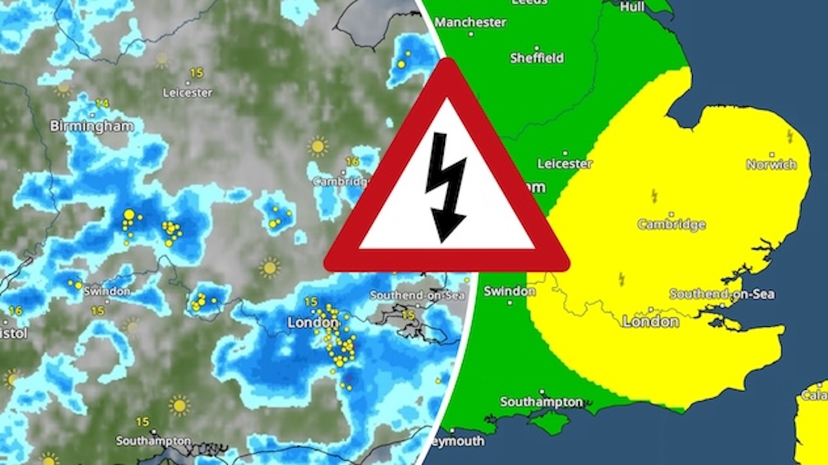 Thunderstorm outbreak: Weather warnings for Saturday active – Weather News