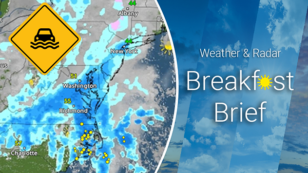 Breakfast Brief - Heavy rain & flooding targets Mid-Atlantic – Weather News