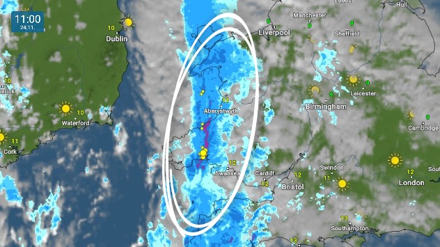 Look at the WeatherRadar: What is a squall line? – Weather News