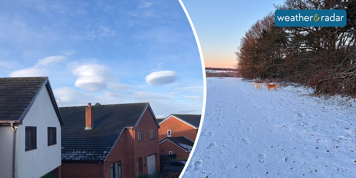 Your weather - Your shots: Peculiar clouds as snow melts away – Weather ...