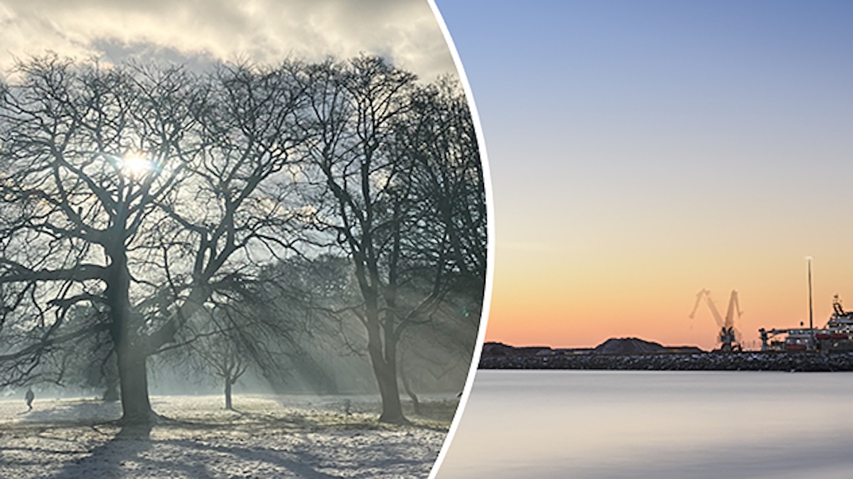 Frosty week and aerial scenes – Weather News