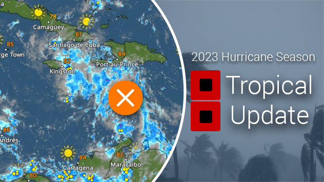 Tropical update Disturbance in the Caribbean, Pilar’s rain factory ...