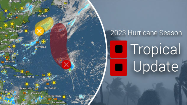 Tropical update: We monitor Invest 96 & 97 to end July – Weather News