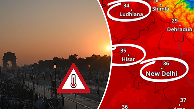 Temperature touching 40°C - Hottest Day of the Season in Delhi ...