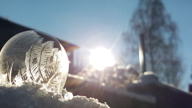 Try this experiment! Have you ever made a frozen bubble? – Weather News