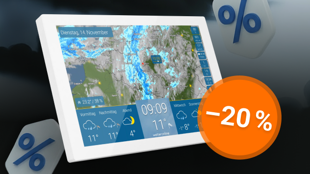 Du hast schon länger einen Blick auf unsere WLAN-Wetterstation geworfen? Dann ist jetzt der ...