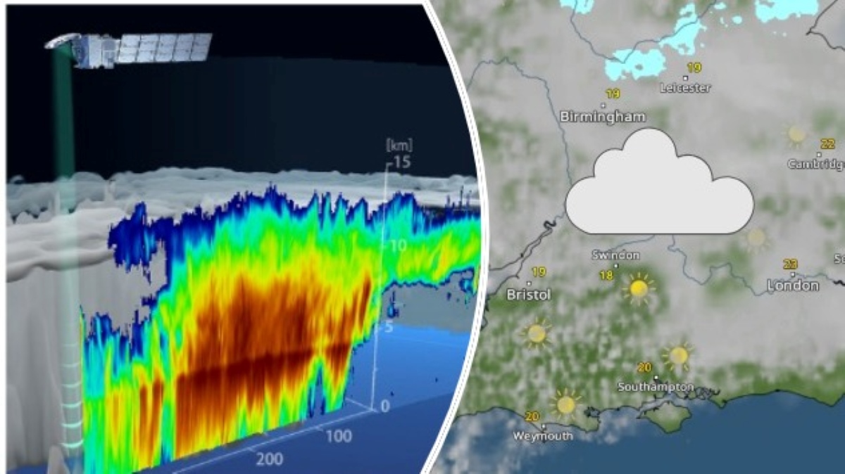 For the first time: Storm cloud structure seen from space – Weather News